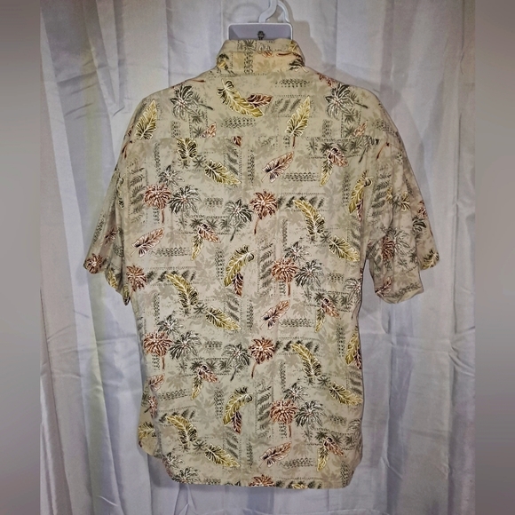 campia moda | Shirts | Campia Moda Hawaiian Shirt Mens Xl Light Green ...